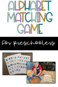 Alphabet Matching Game for Preschoolers - Little Owl Academy
