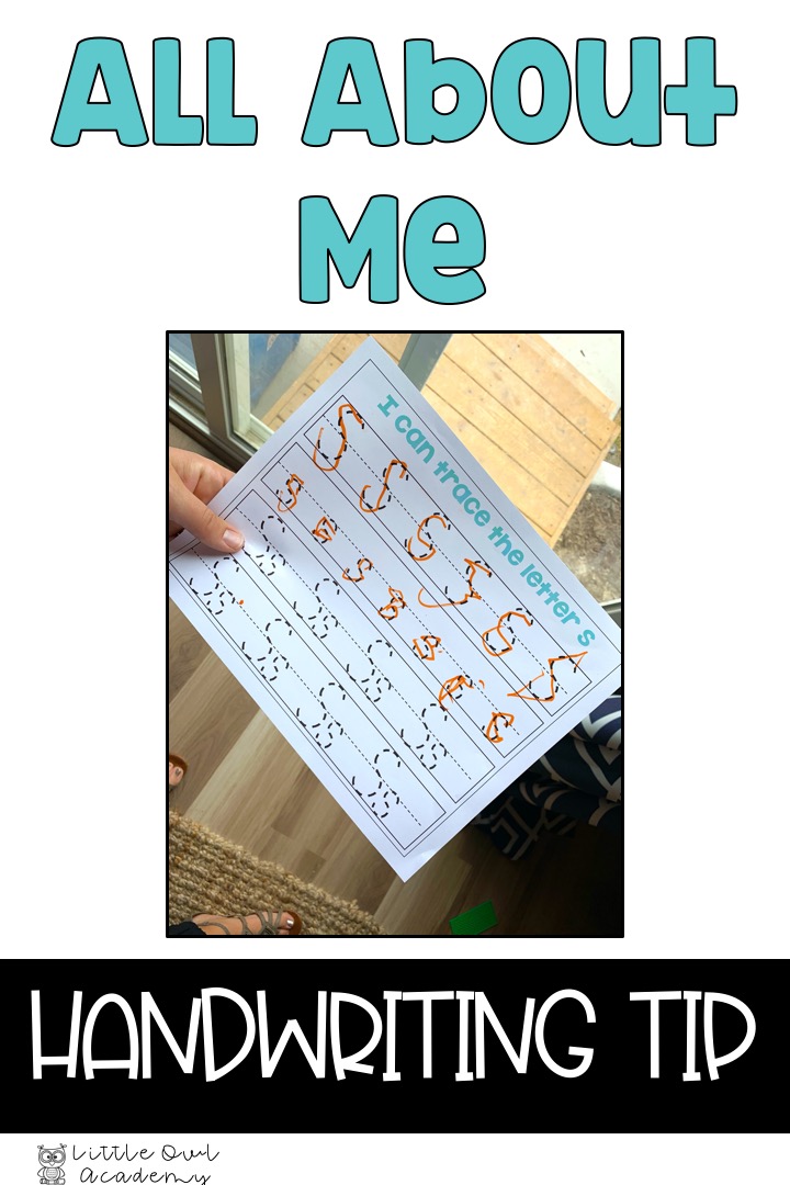 All About Me Preschool Theme - Little Owl Academy