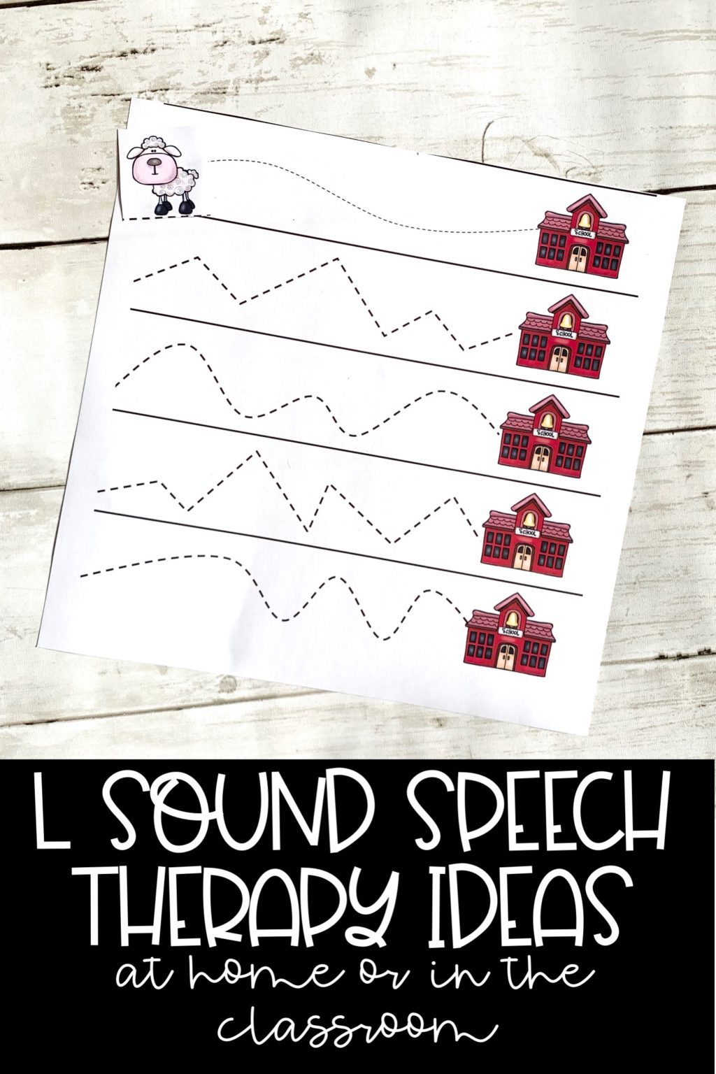 L Sound Speech Therapy Ideas At Home Or In The Classroom - Little Owl ...