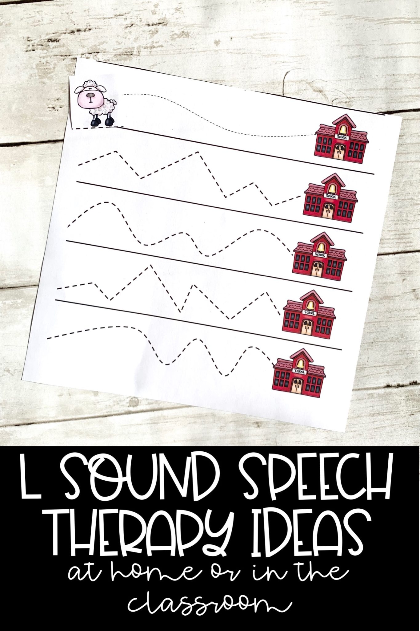 L Sound Speech Therapy Ideas At Home Or In The Classroom - Little Owl ...