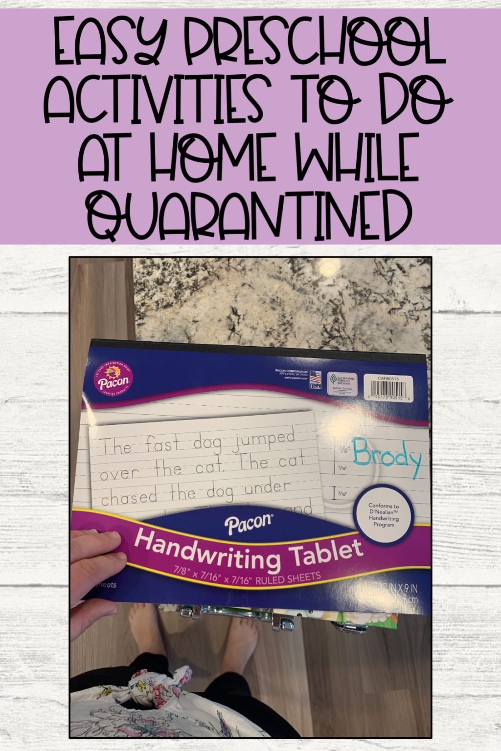 Easy Preschool Activities To Do At Home While Quarantined - Little Owl ...