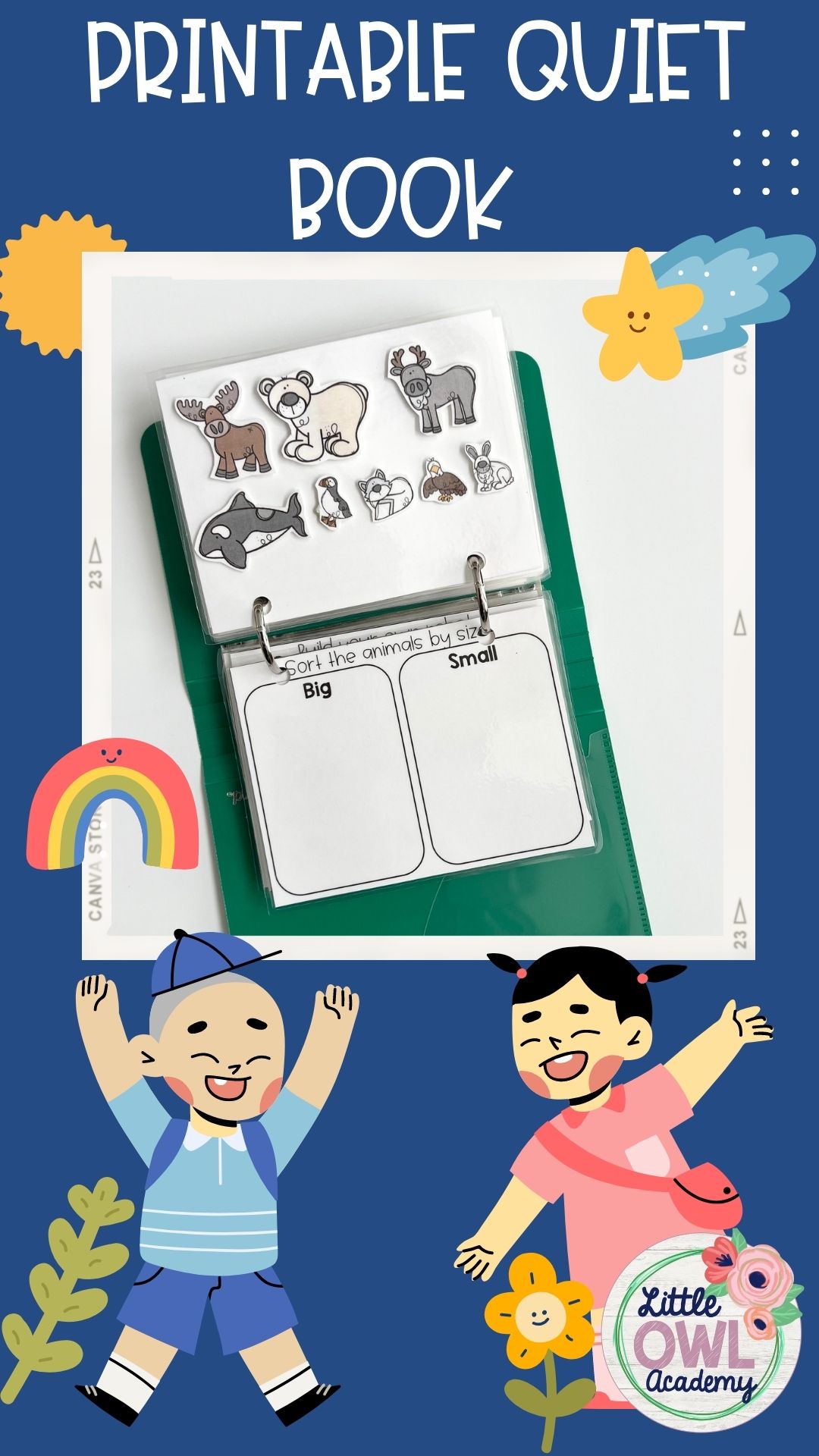 Make Your Own Quiet Book - Little Owl Academy