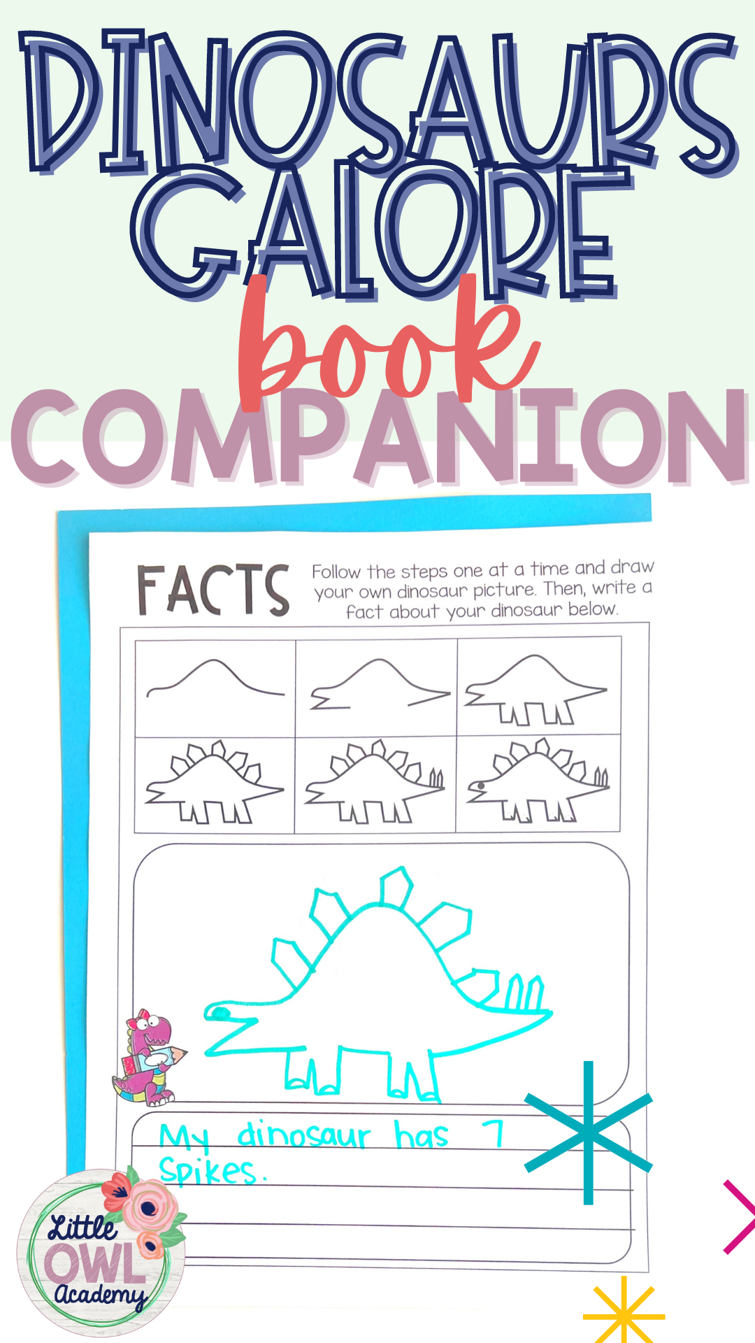 Dinosaur Learning Activities - Little Owl Academy