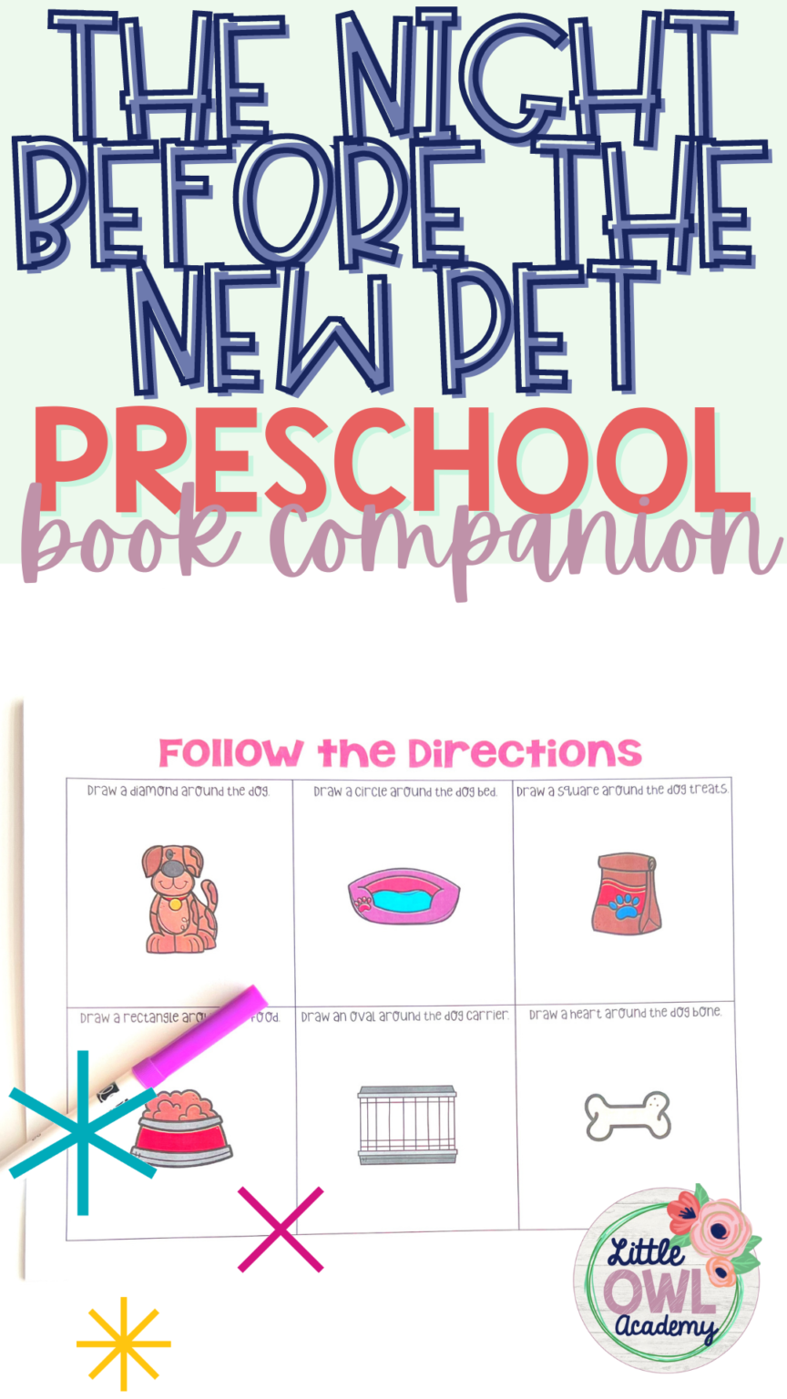 Pet Preschool Activities - Little Owl Academy