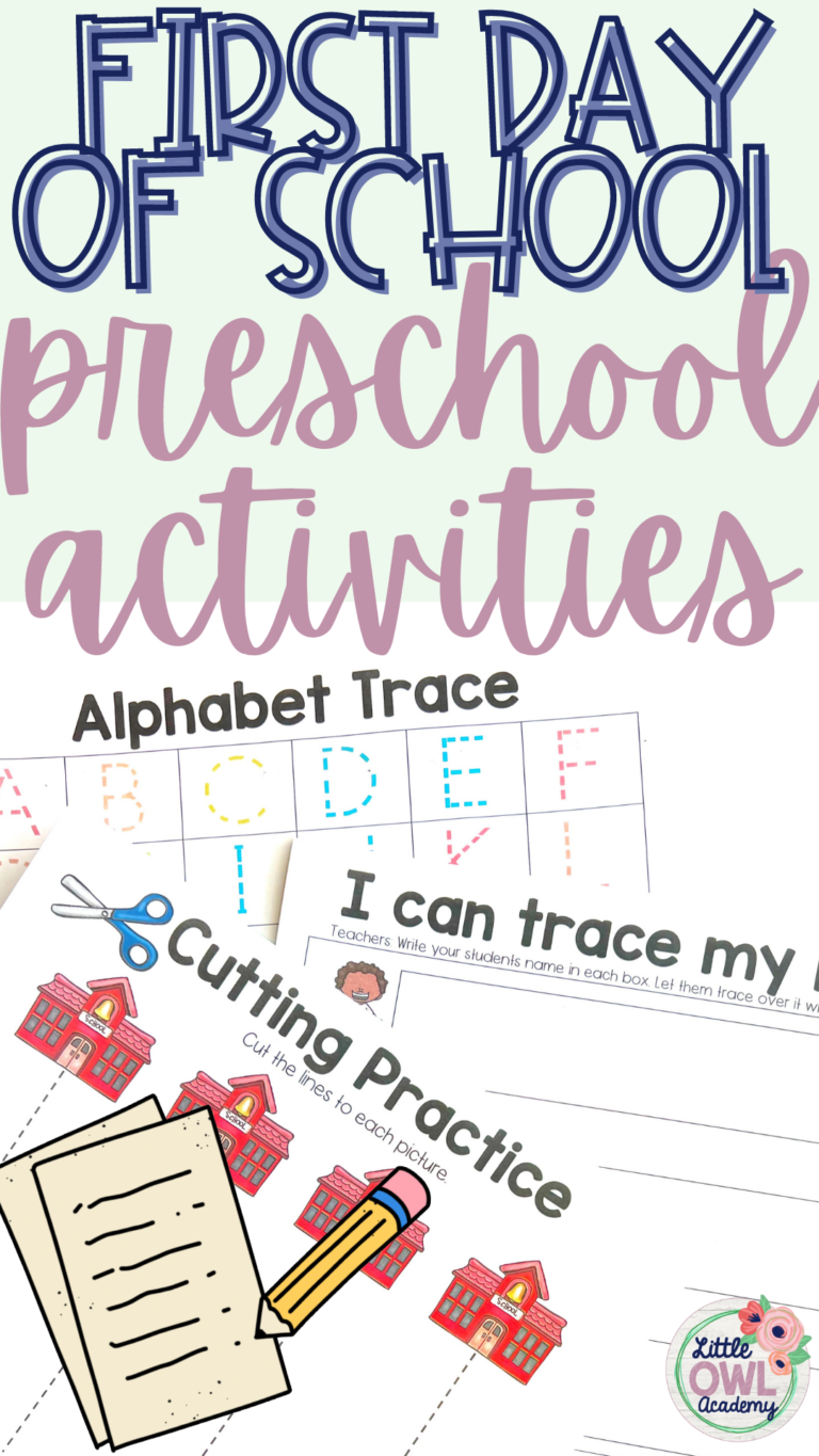 Back to School Preschool Ideas - Little Owl Academy