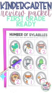 Kindergarten Summer Review - Little Owl Academy